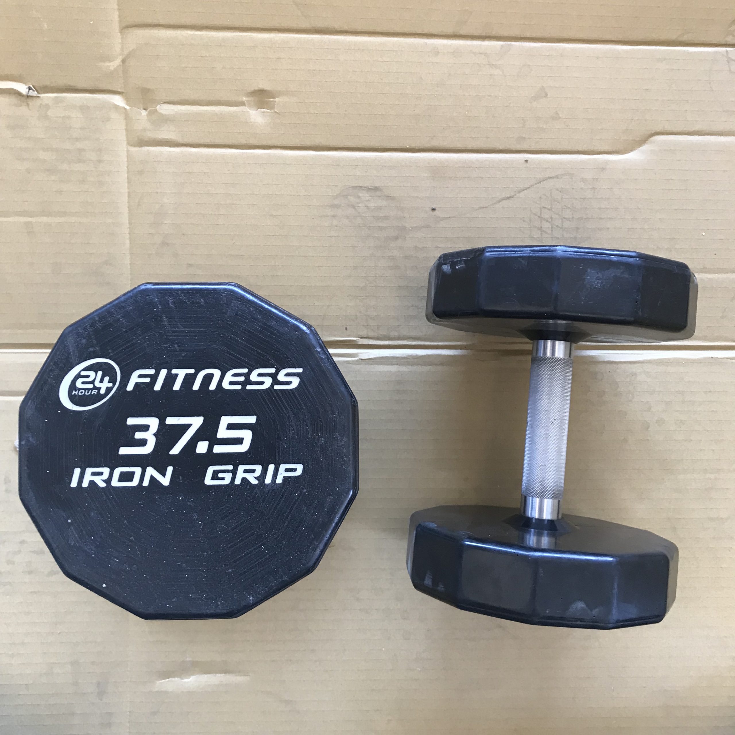 Iron Grip "24 Hr" 12.5- 37.5 Lb Dumbbell Set (USED) - Primo Fitness