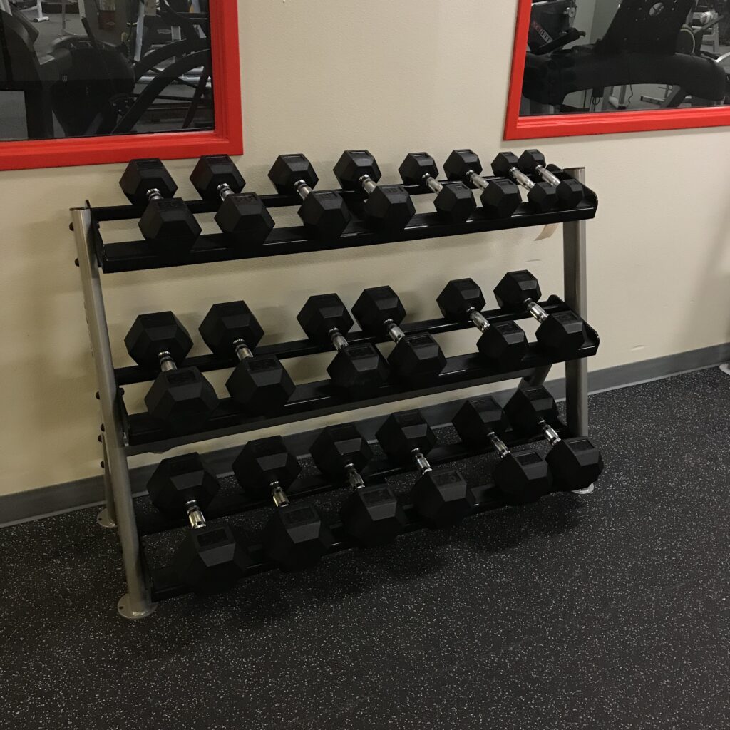 Hampton 3-Tier Dumbbell Rack - Primo Fitness