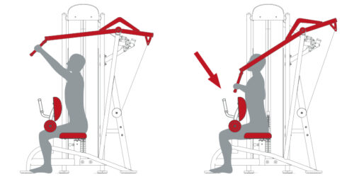 Panatta Fit Evo High Row Convergent 1FE006 - Primo Fitness