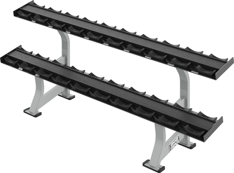 Hammer Strength Two Tier Dumbbell Rack - Primo Fitness
