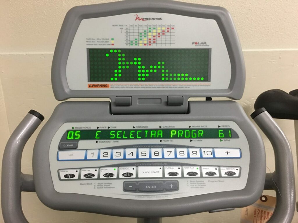 FreeMotion Recumbent Bike - Primo Fitness