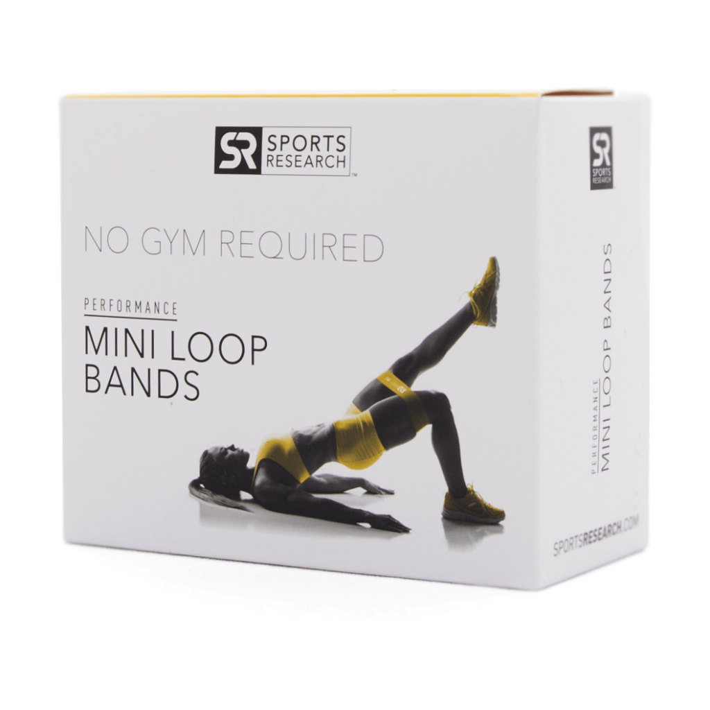 Sports Research Mini Loop Bands (4 Count) - New - Primo Fitness
